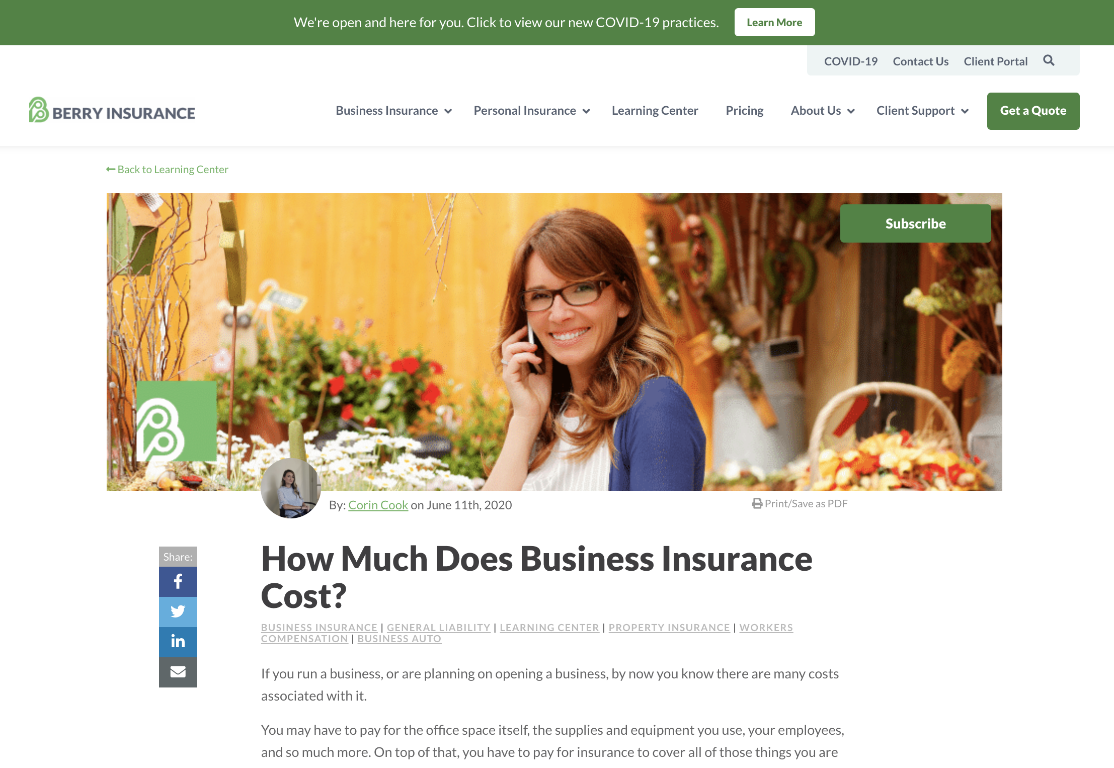 27 Best Business Blog Post Examples | IMPACT